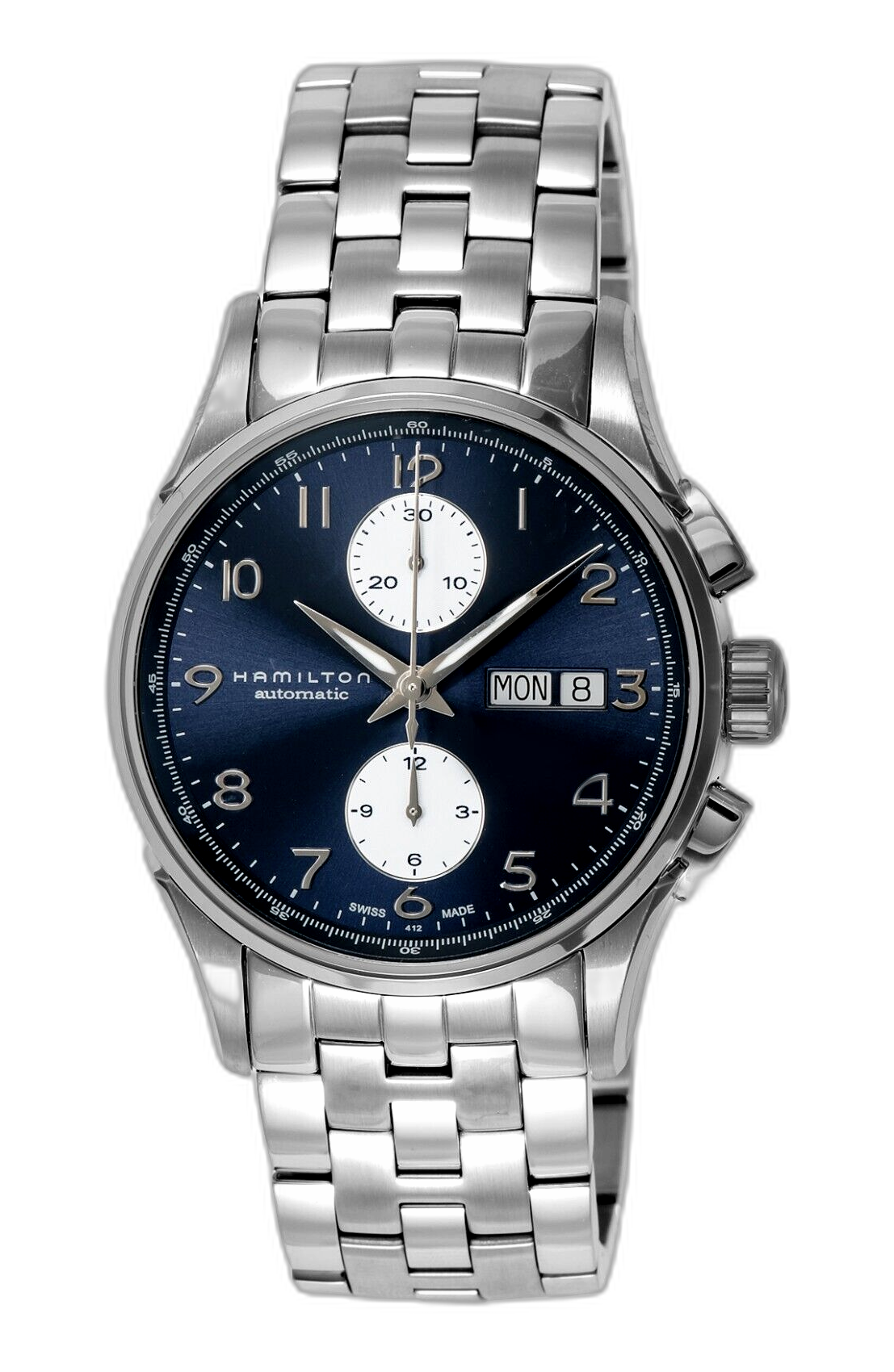 Hamilton Jazzmaster Maestro Chronograph 41 Stainless Steel H32576141 ...