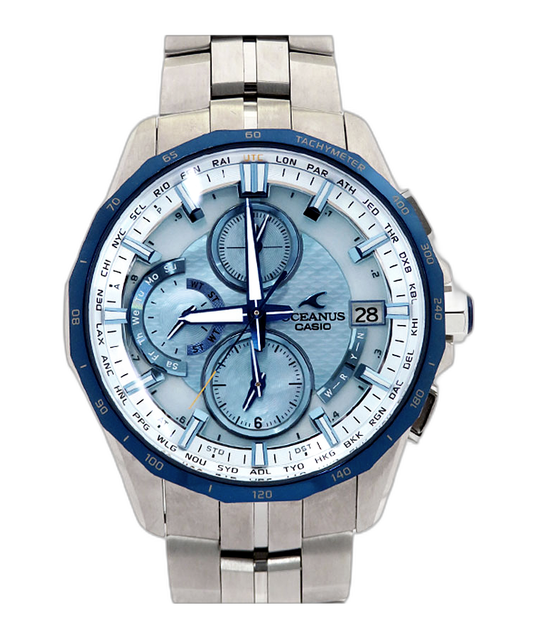 Casio Oceanus Manta OCWS3000P Price as of August 2025 | WatchCharts