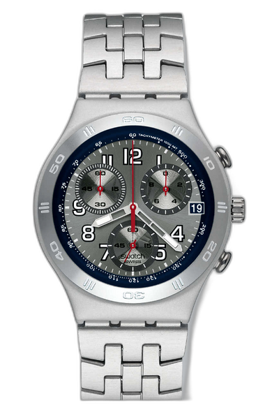 Swatch Greyscale YCS4046AG Price as of May 2026 | WatchCharts