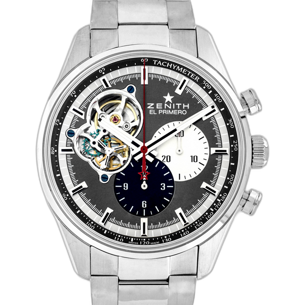 Zenith El Primero Chronomaster Open Stainless Steel 03.2040.4061/23 ...