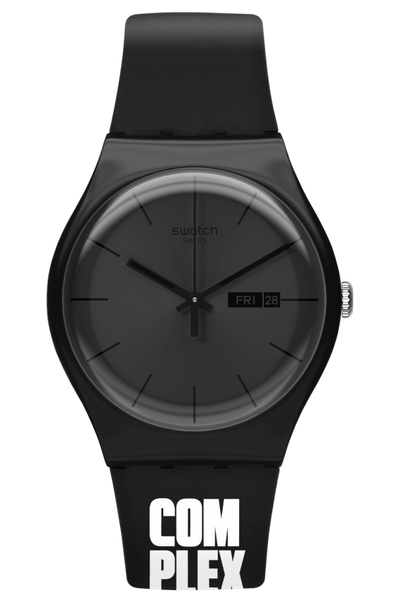 Swatch Black Rebel / Complexcon SUOB702-1 Price as of May 2026 ...