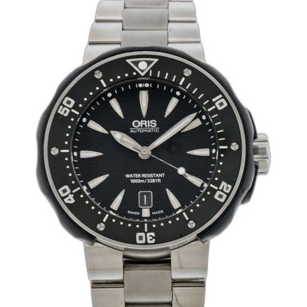 Oris ProDiver Date 733 7646 7154 Price as of November 2025 | WatchCharts