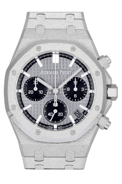 Audemars Piguet Royal Oak Chronograph 41 Frosted White Gold 26240BC ...