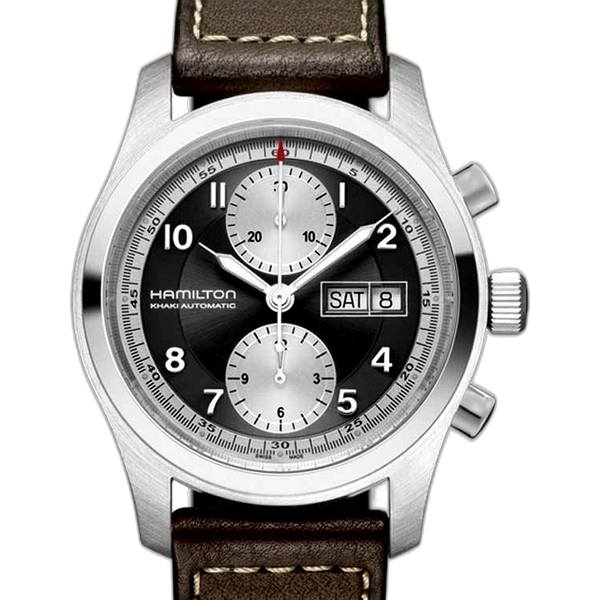 Hamilton Khaki Field Automatic Chronograph 42 H71566583 Price as of ...