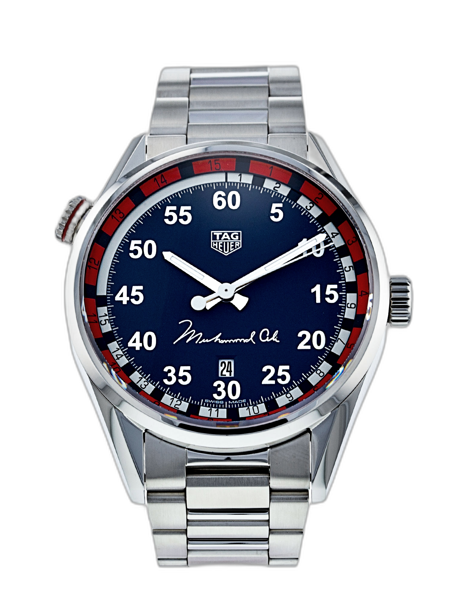 TAG Heuer Carrera Muhammad Ali WAR2A13 Price as of March 2026 | WatchCharts