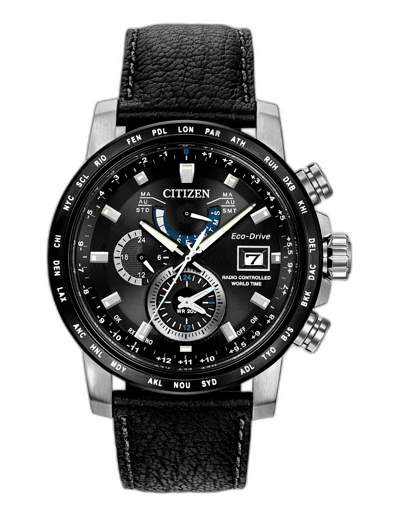 Citizen Eco-Drive World Time A-T AT9071-07E Price as of December 2025 ...