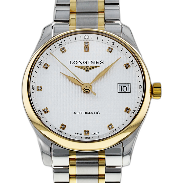 Longines Master Collection Date 36 Two Tone Diamond L2.518.5.77 Price ...