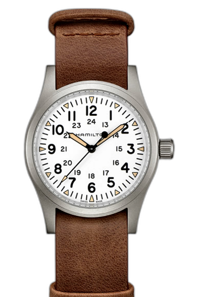 Hamilton Khaki Field Mechanical 38 White H69439511 Price as of March ...