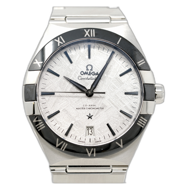 Omega Constellation 41 mm, steel on steel 131.30.41.21.99.001 Price as ...