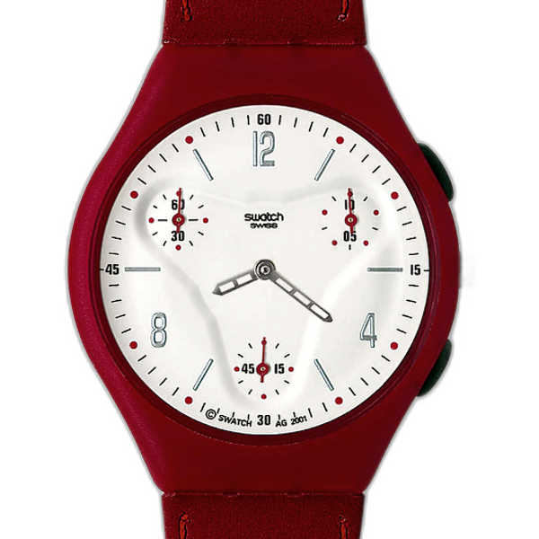 Swatch Red Illusion SUYR100 Price as of October 2025 | WatchCharts