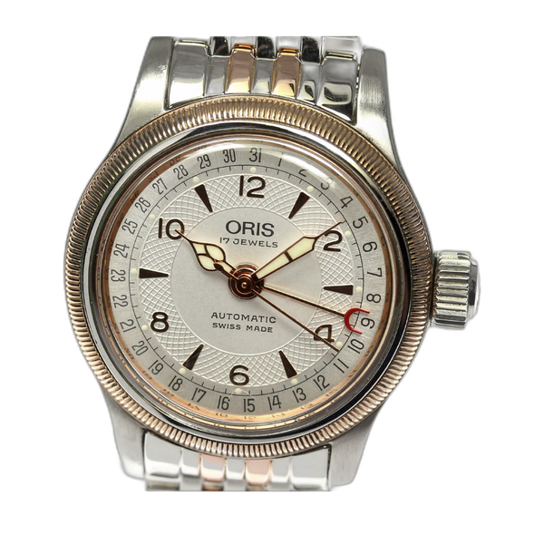 Oris Big Crown Pointer Date 28.5 Stainless Steel - Rose Gold 584 7550 ...