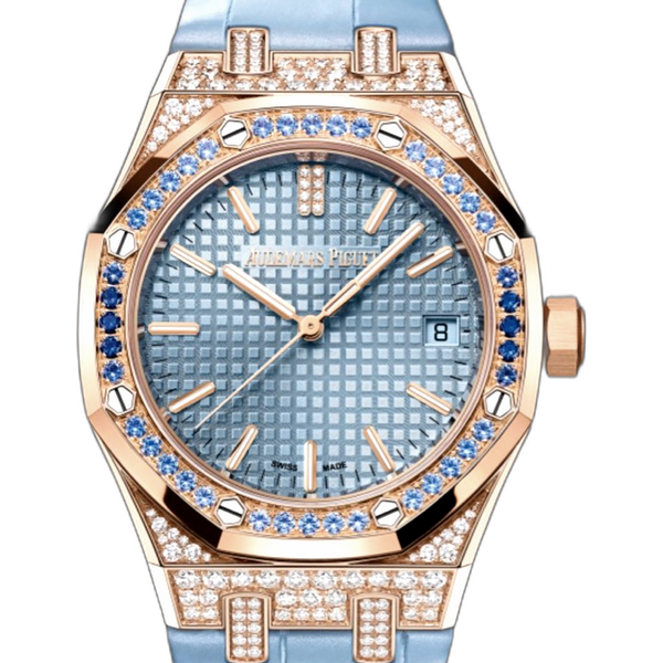 Audemars Piguet Royal Oak Selfwinding 37 Pink Gold - Diamond 15551OR ...