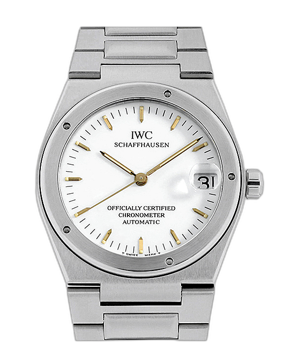 IWC Ingenieur Officially Certified Chronometer White 352101 Price as of ...