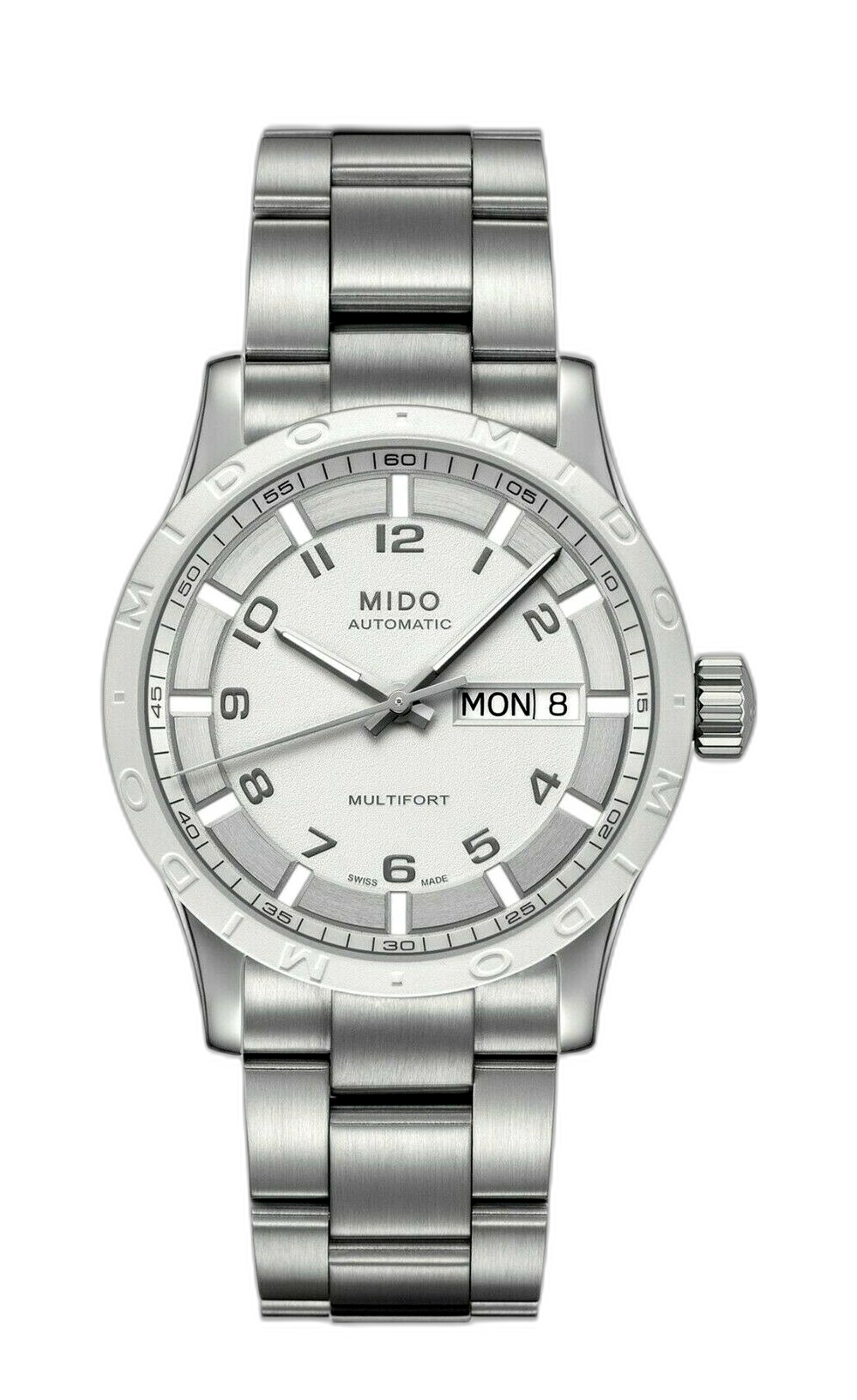 Mido Multifort M018.830.11.012.00 Price as of December 2025 | WatchCharts