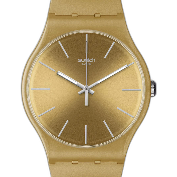 Swatch Golden Rebel SUOZ119 Price as of September 2025 | WatchCharts