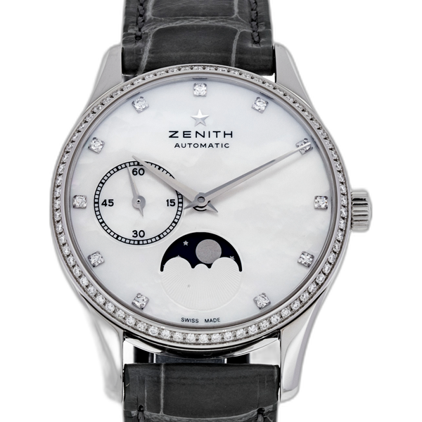Zenith Elite Ultra Thin Lady Moonphase MOP 16.2310.692/81 Price as of April 2025 | WatchCharts