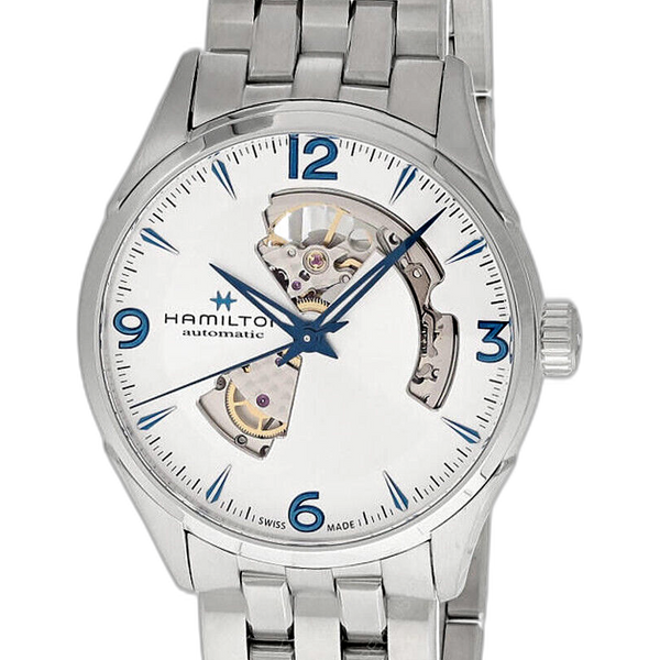 Hamilton Jazzmaster Open Heart 42 Stainless Steel H32705152 Price as of ...
