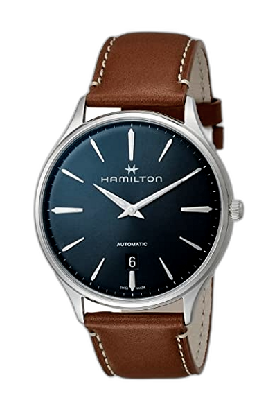 Hamilton Jazzmaster Thinline Auto 40 Stainless Steel H38525541 Price as ...