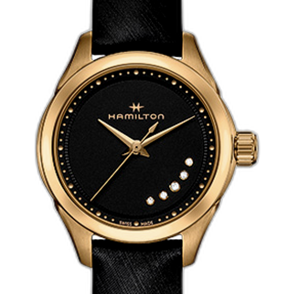 Hamilton Jazzmaster Lady Quartz 30 Rose Gold H32121430 Price as of ...