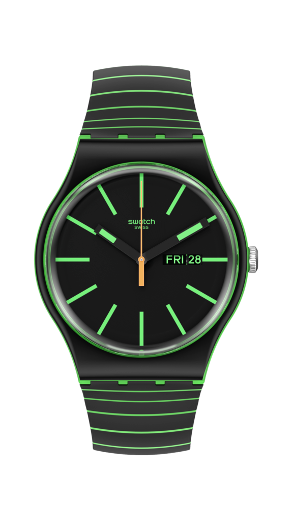 Swatch Glow This Way SO29G702 Price as of January 2026 | WatchCharts