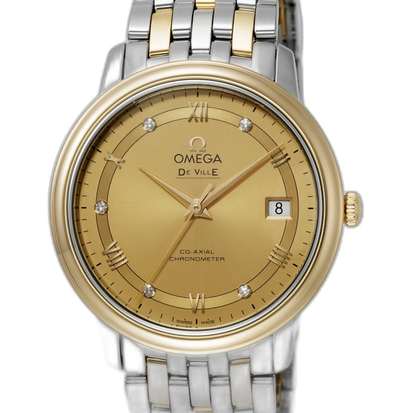 Omega De Ville Prestige Co-Axial 36.8 424.20.37.20.58.002 Price as of June 2025 | WatchCharts