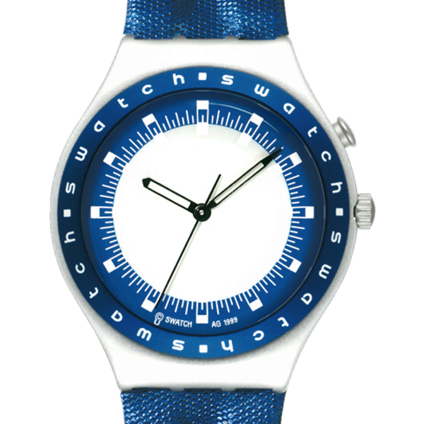 Swatch Blue Daemon YGS9005 Price as of April 2026 | WatchCharts