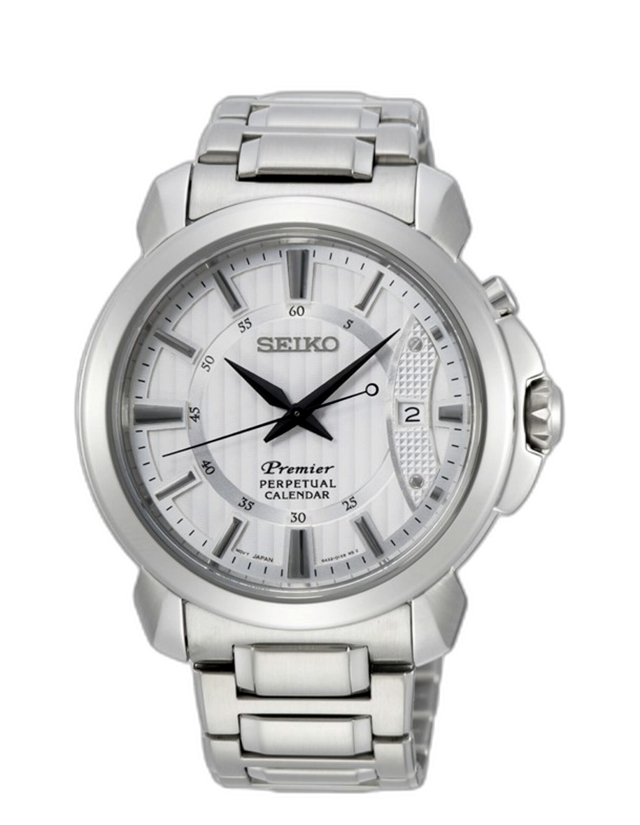 Seiko Premier Kinetic Perpetual Calendar SNQ155 Price as of October 2025 | WatchCharts