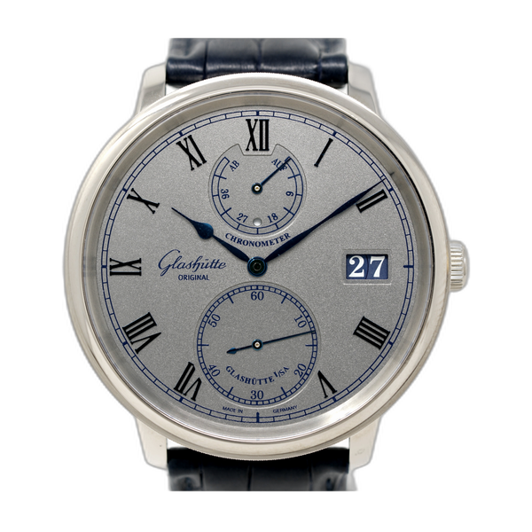 Glashütte Original Senator Chronometer White Gold 1-58-08-01-04-61 ...