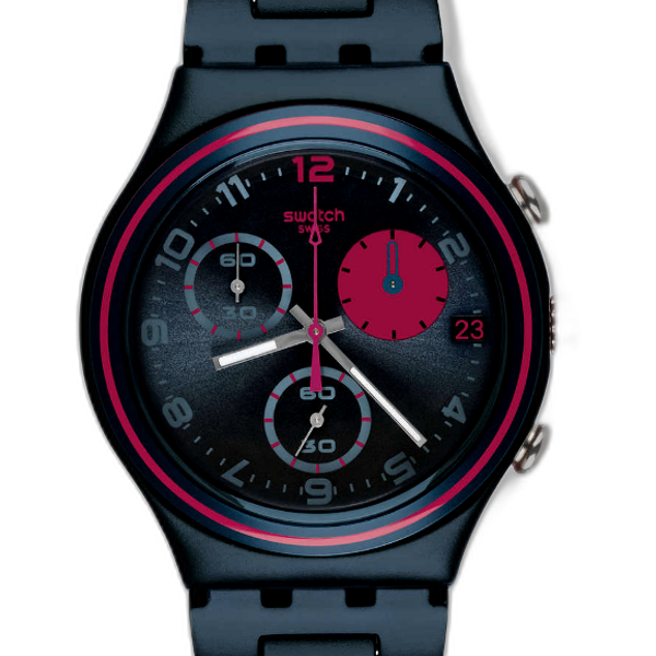 Swatch Fuchsia Circle YCN4007AG Price as of December 2025 | WatchCharts