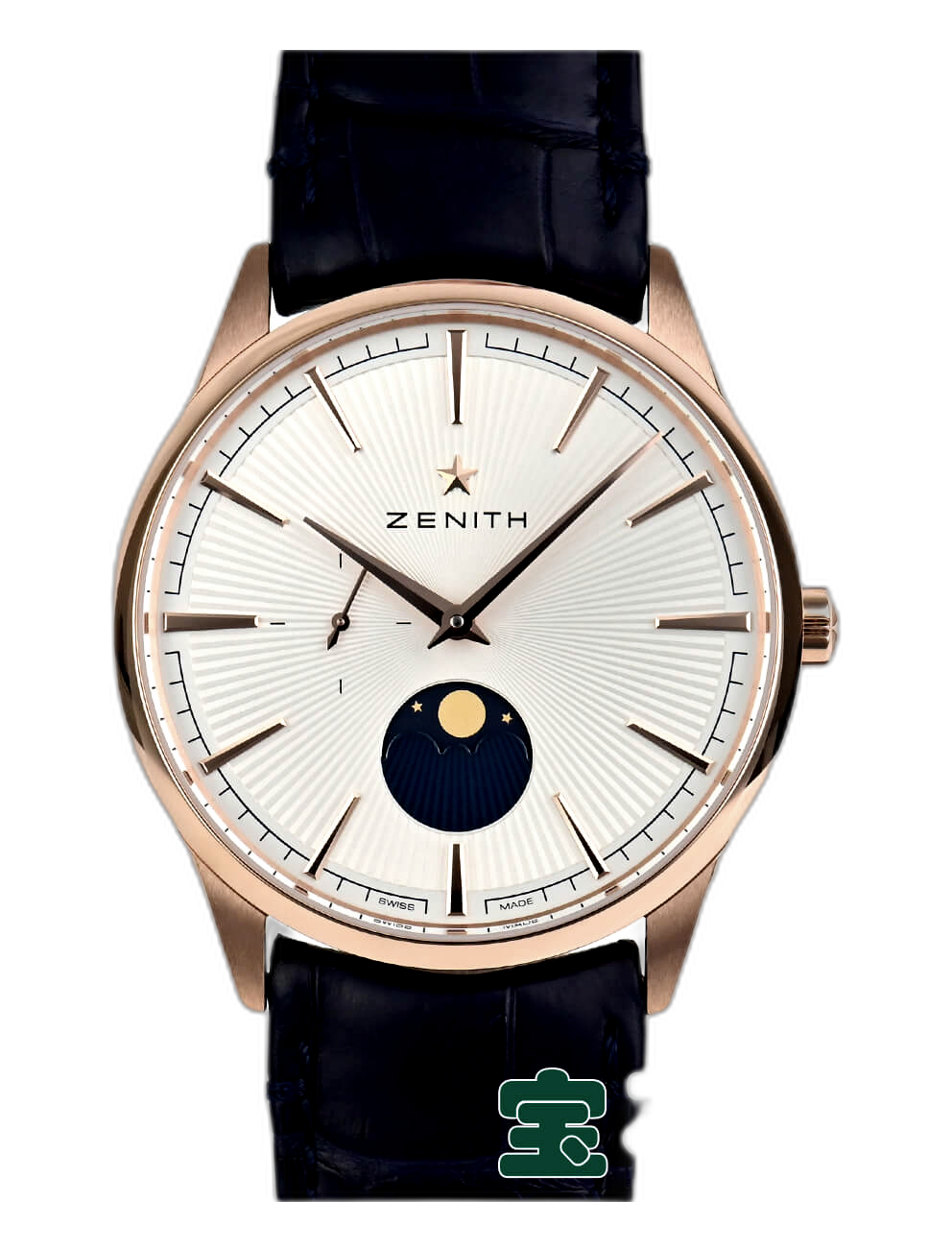 Zenith Elite Moon Phase 40 Rose Gold 18.3100.692/01 Price as of January ...