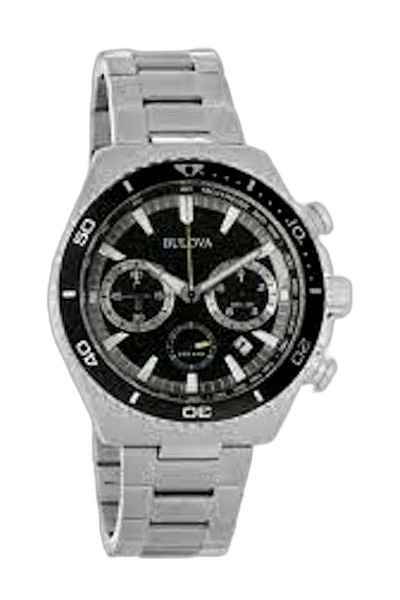 Bulova Precisionist Chronograph 98B298 Price as of January 2026 ...