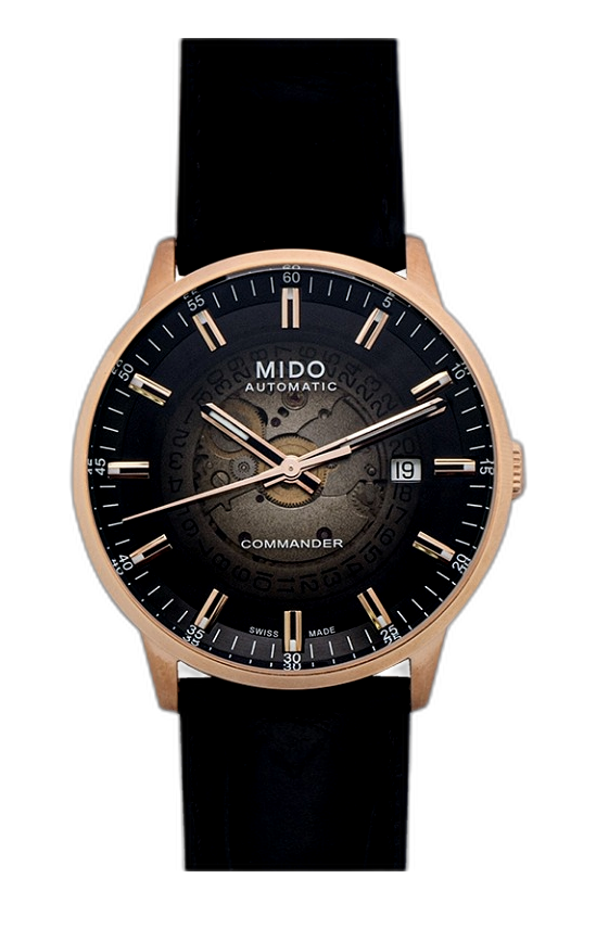 Mido Commander Gradient Rose Gold M021.407.36.411.00 Price, Specs ...
