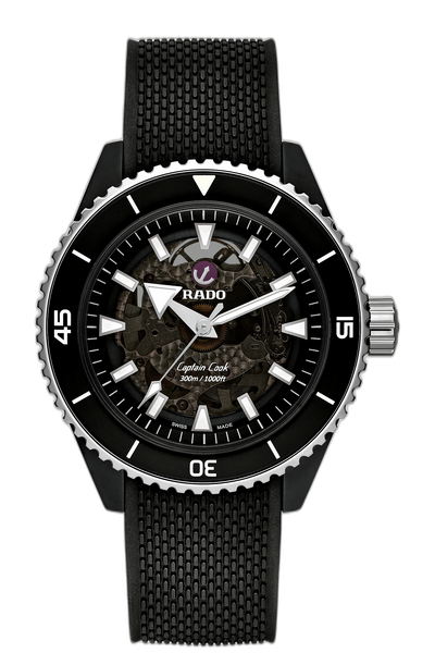Rado Captain Cook High-Tech Ceramic Skeleton R32127156 Price as of ...