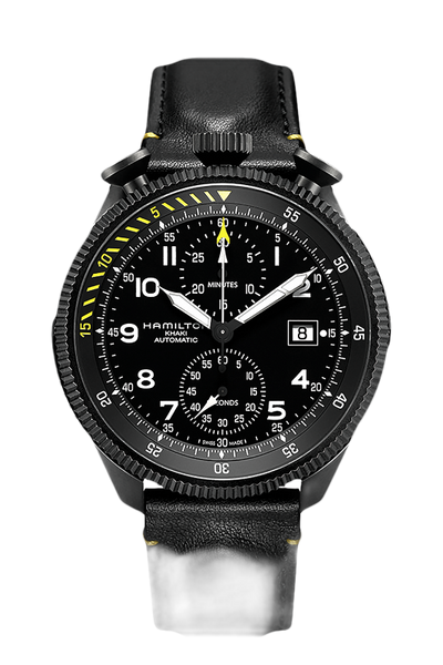 Hamilton Khaki Pilot Takeoff Auto Chrono H76786733 Price as of March ...