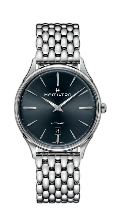 Hamilton Jazzmaster Thinline Auto 40 Stainless Steel H38525141 Price as ...