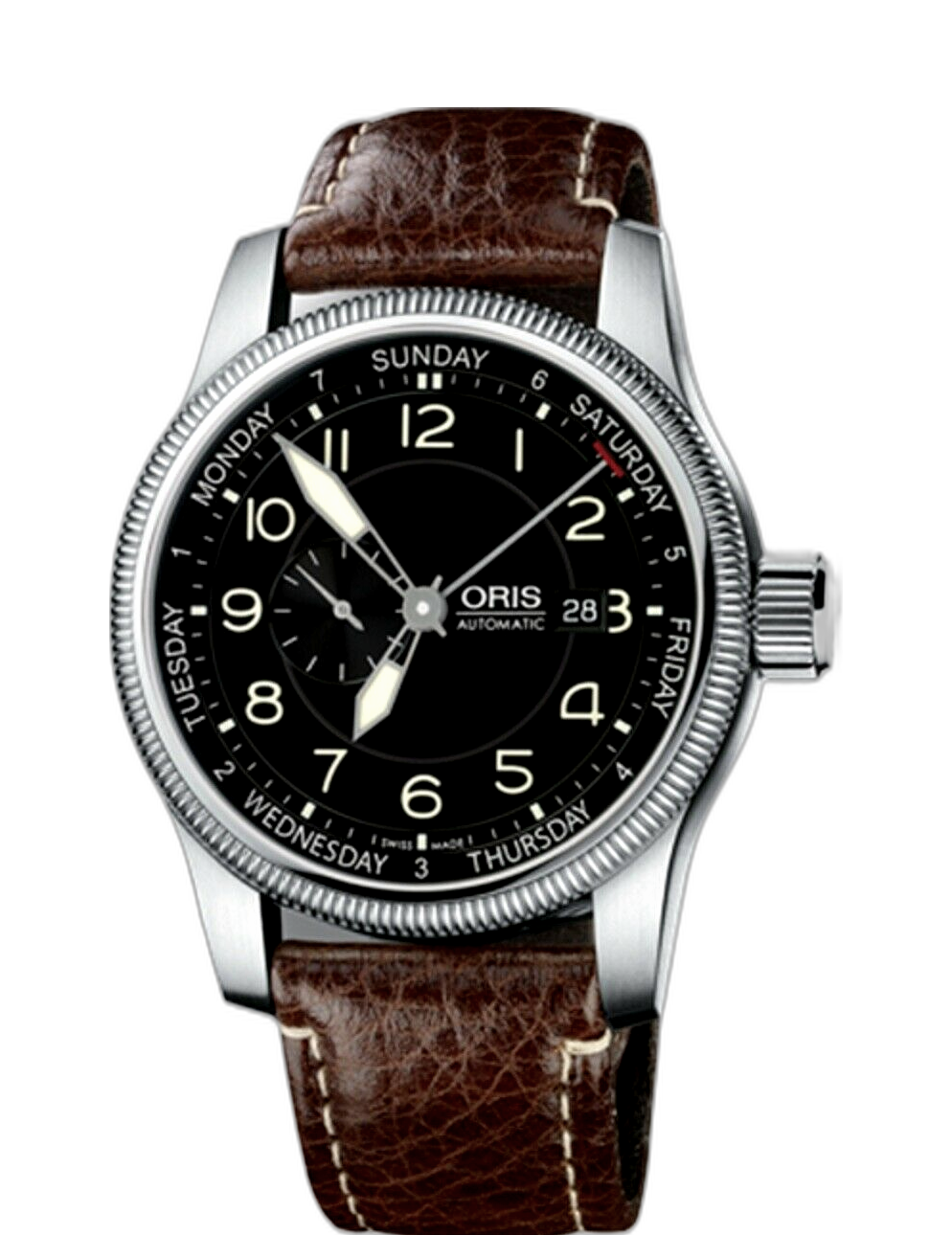 Oris Big Crown Small Second Pointer Day 745 7688 4034 Price as of ...