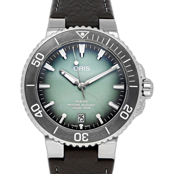 Oris Aquis Date 733 7732 4137 Price as of December 2025 | WatchCharts