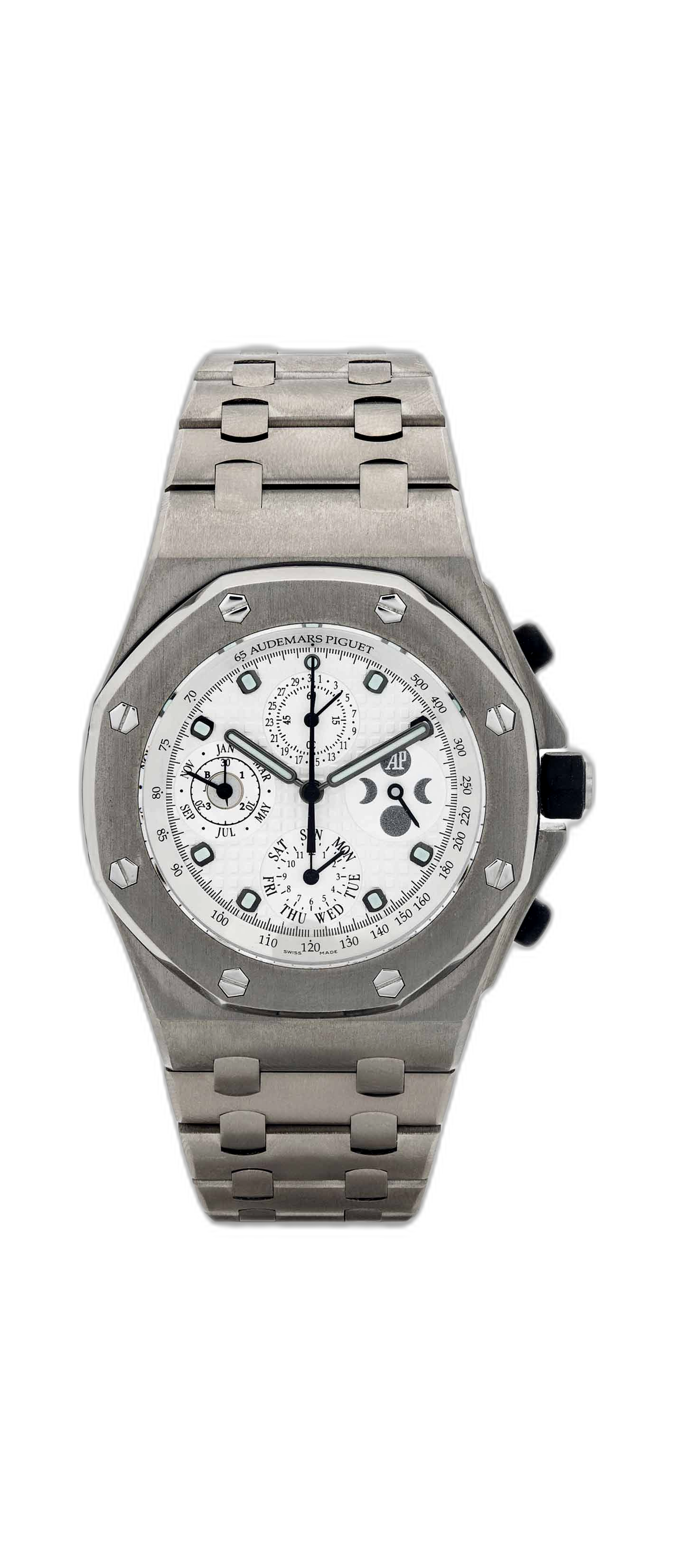 Audemars Piguet Royal Oak Offshore 25854 Perpetual Calendar Titanium ...