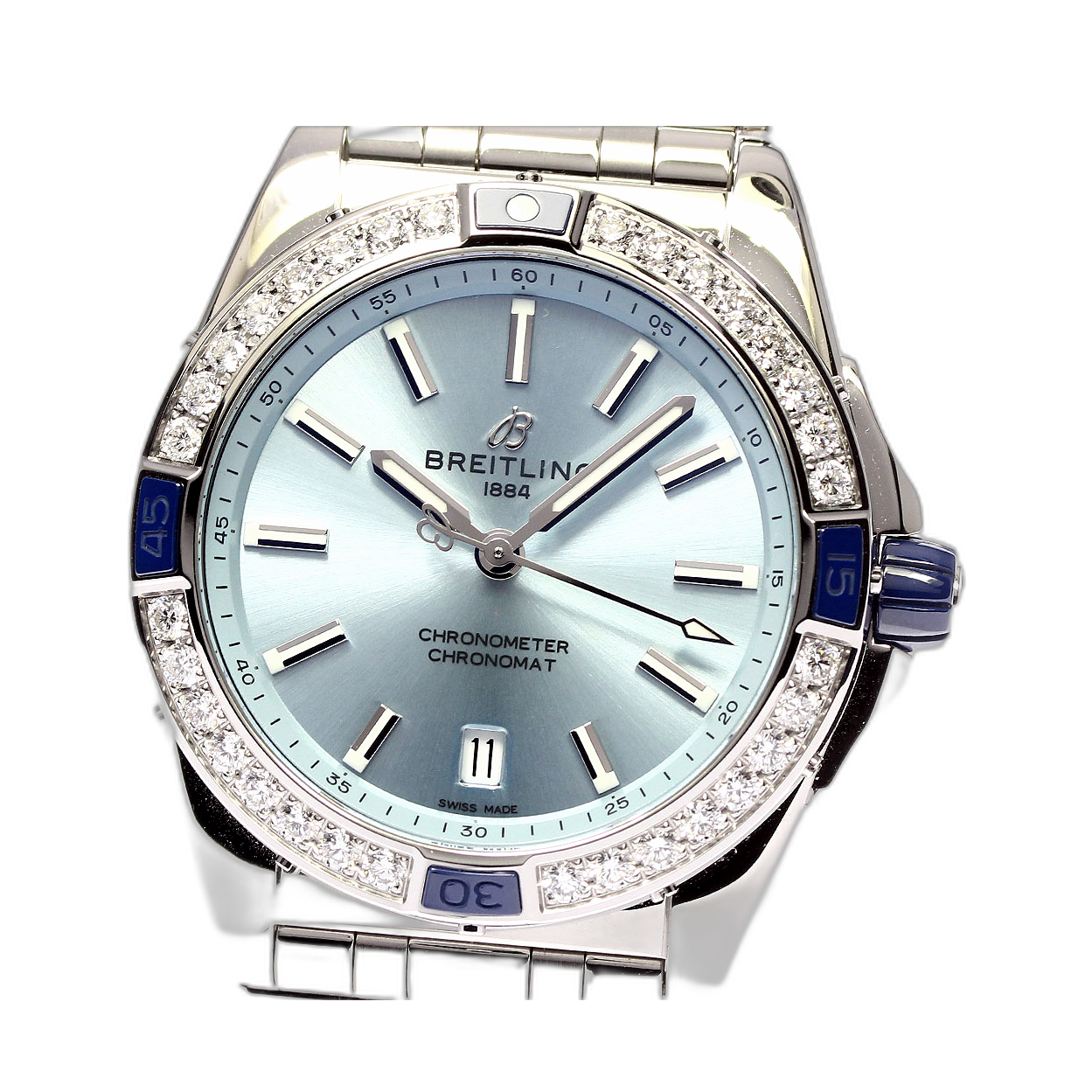 Breitling Super Chronomat 38 Stainless Steel A17356 Price as of May ...