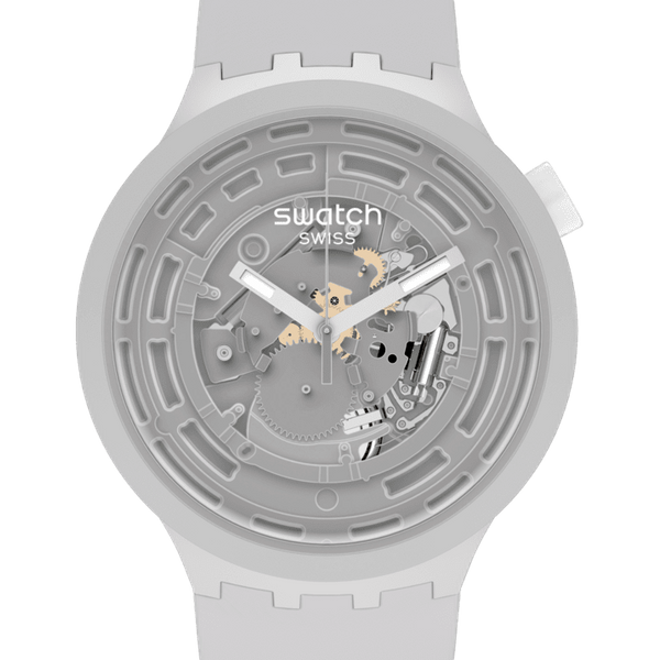Swatch C-grey SB03M100 Price as of March 2026 | WatchCharts