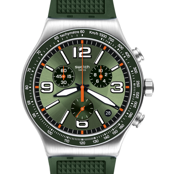 Swatch Forest Grid YVS462 Price as of December 2025 | WatchCharts