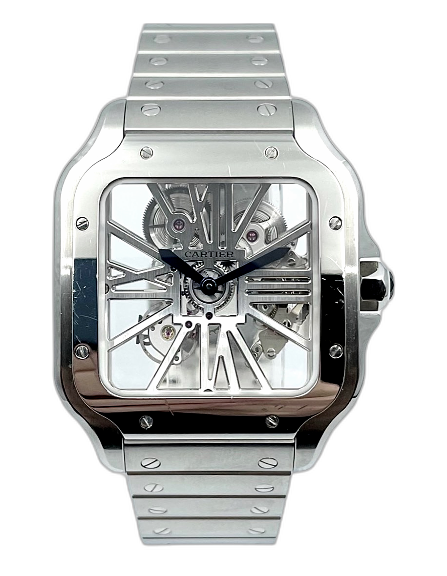 Cartier Santos Large WHSA0007 Price as of December 2025 | WatchCharts