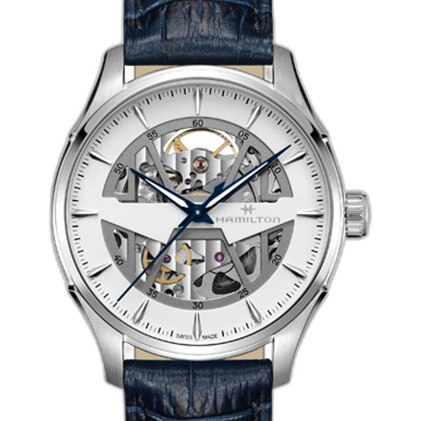 Hamilton Jazzmaster Skeleton Auto 40 Stainless Steel H42535610 Price as ...
