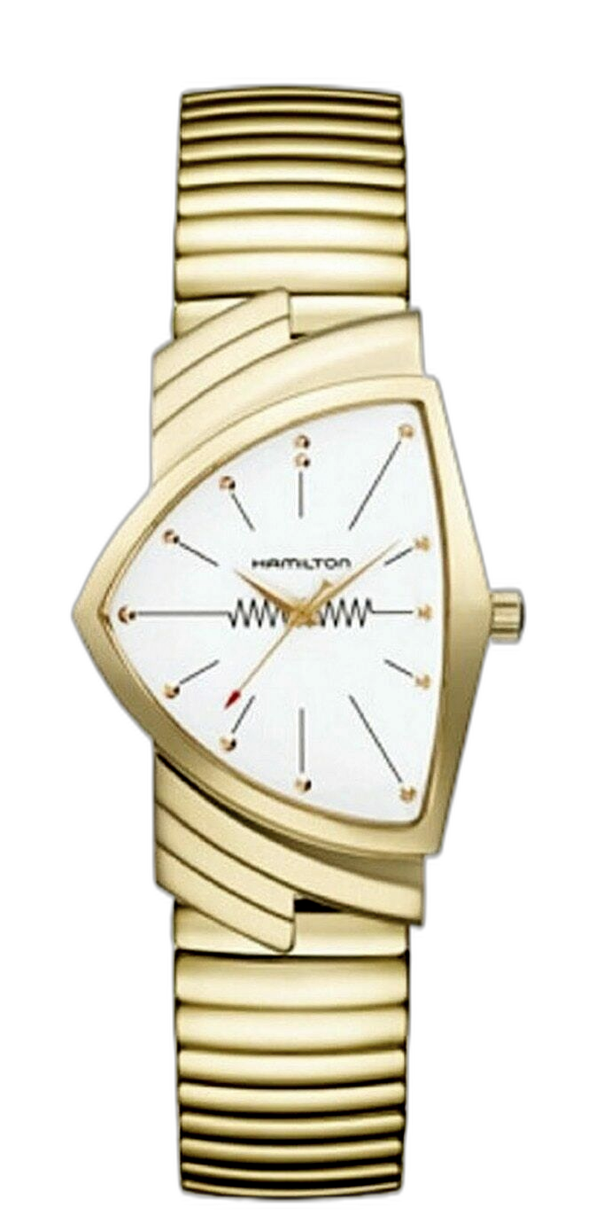 Hamilton Ventura Gents Yellow Gold H24301111 Price as of December 2025 ...