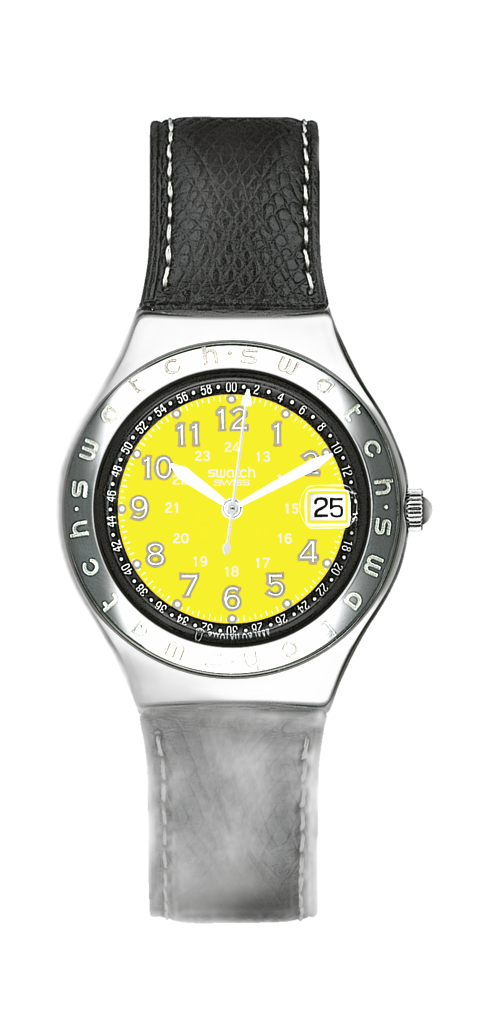 Swatch Happy Joe Yellow YGS409 Price as of June 2026 | WatchCharts