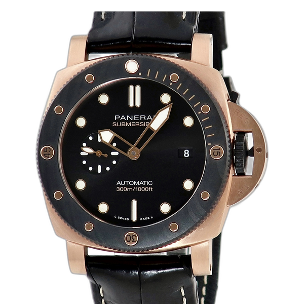 Panerai Submersible Goldtech™ OroCarbo PAM01070 Price as of January ...