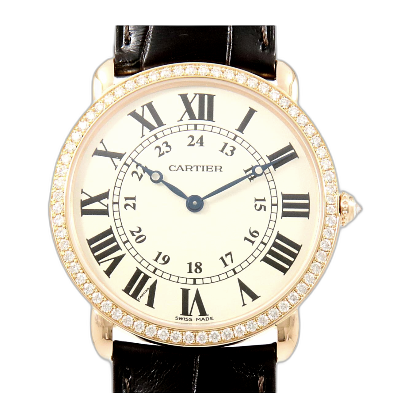 Cartier Ronde Louis WR000651 Price as of January 2026 | WatchCharts