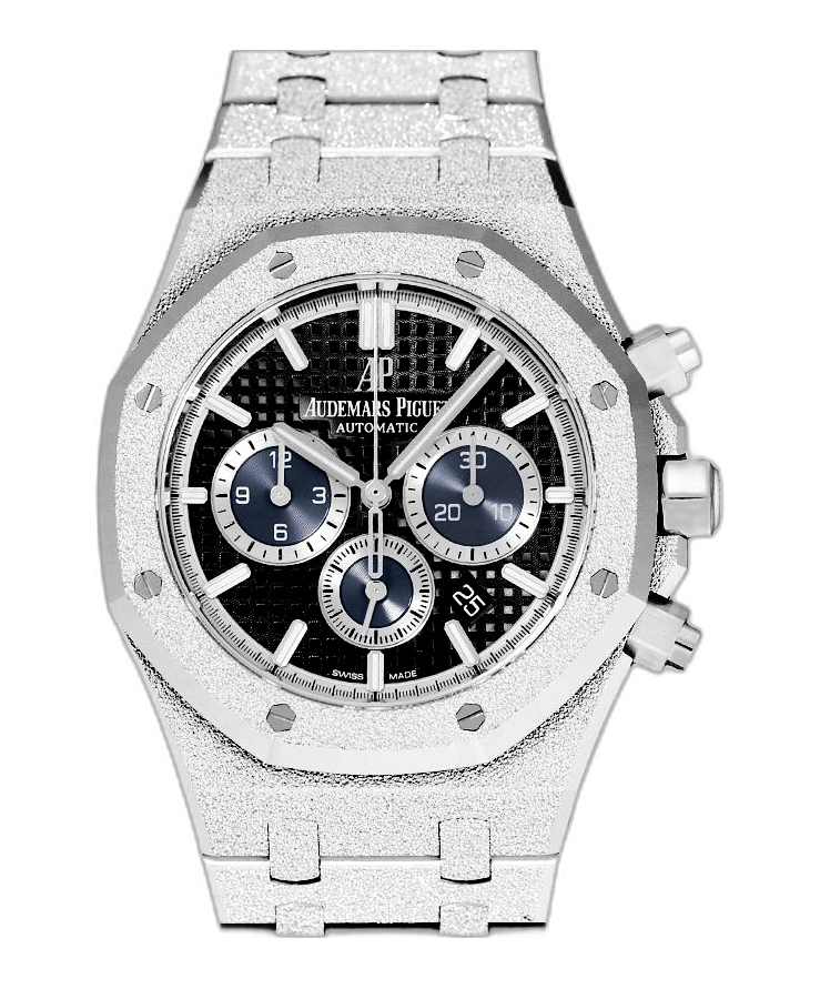 Audemars Piguet Royal Oak 41 Chronograph Frosted White Gold 26331BC.GG ...