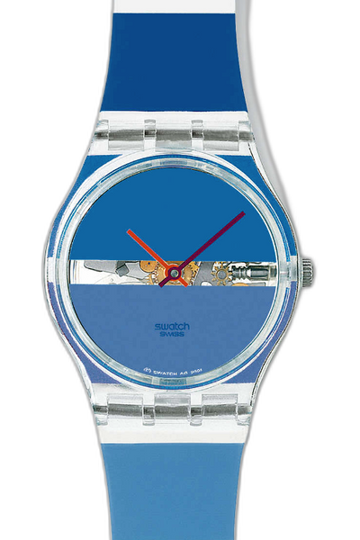 Swatch Blue Painted Time GK376 Price as of May 2026 | WatchCharts