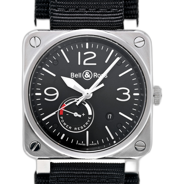 Bell & Ross BR 03 97 Reserve de Marche BR0397-BL-SI/SCA Price as of ...